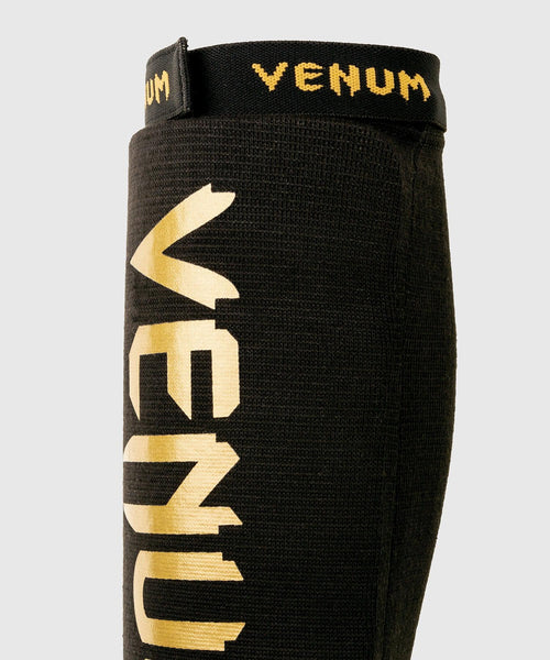 Espinilleras Sin Pie Venum Kontact - Negro/Oro – Venum Latam